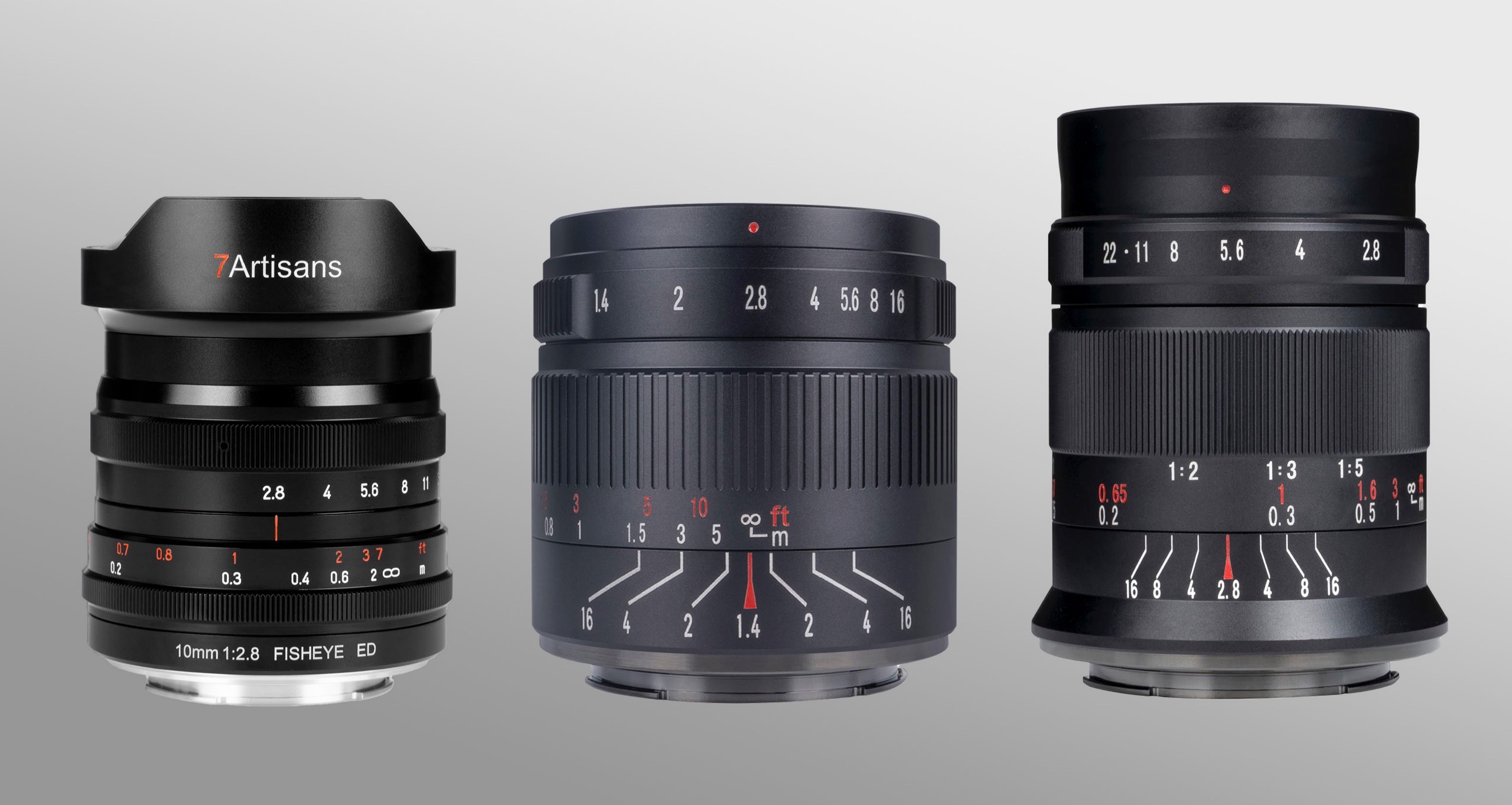 7artisans Releases Three New Budget-Friendly Prime Lenses - Exibart Street