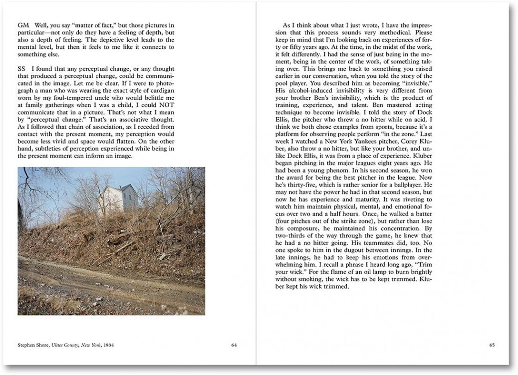 Stephen Shore: Modern Instances - The Craft of Photography - Exibart Street