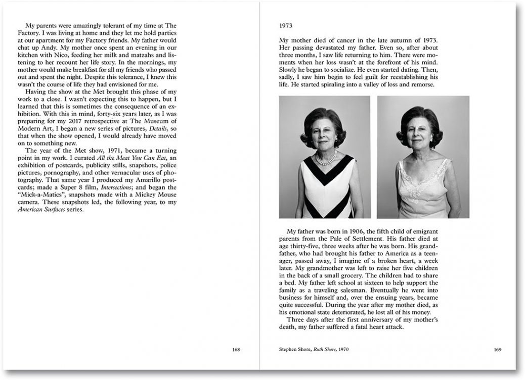 Stephen Shore: Modern Instances - The Craft of Photography - Exibart Street