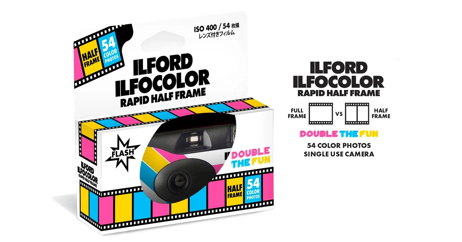 Ilford Unveils New Disposable Camera the Ilfocolor Rapid Half Frame ...