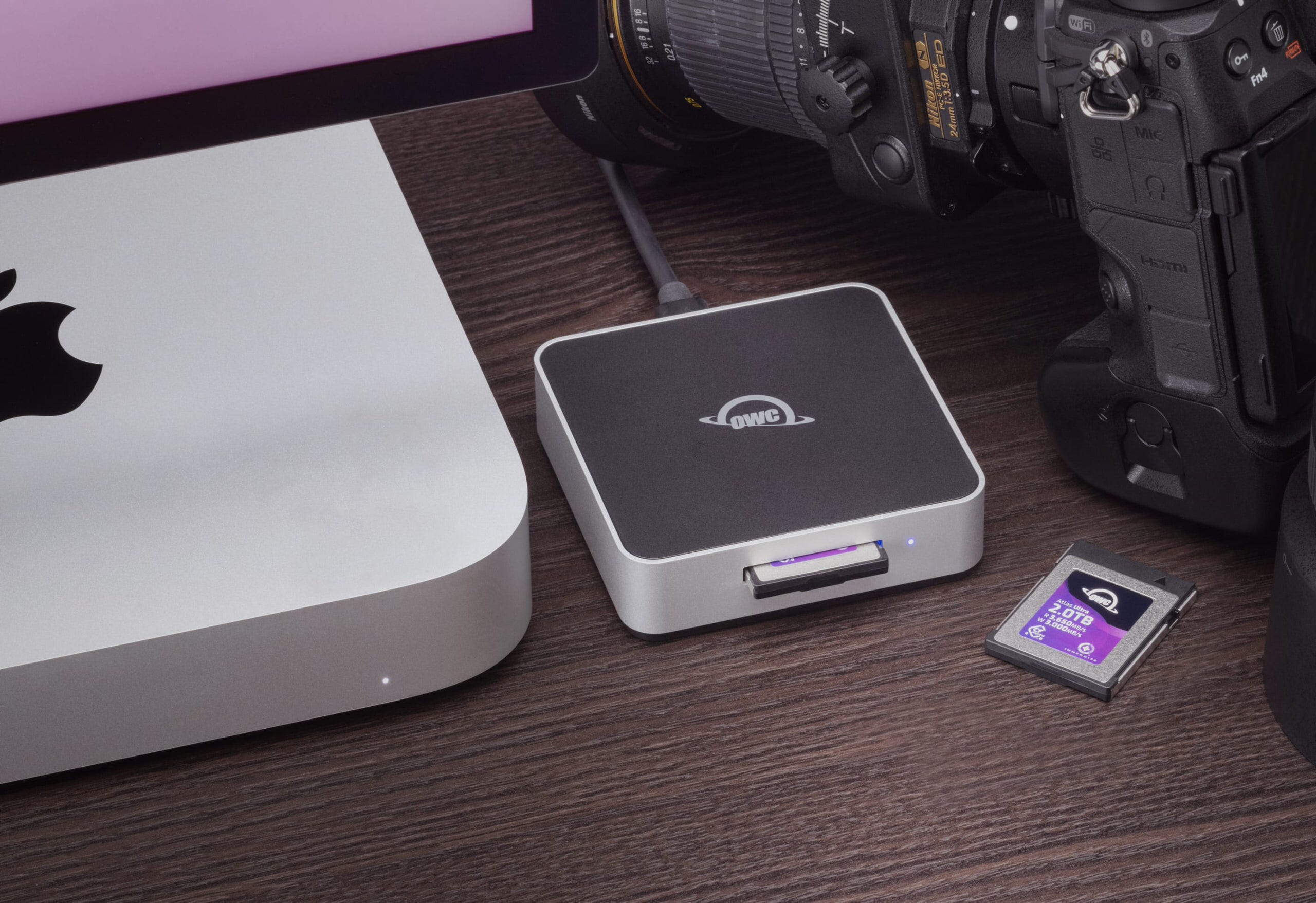 OWC Unveils the USB4 CFexpress 4.0 Type B Card Reader - Exibart Street