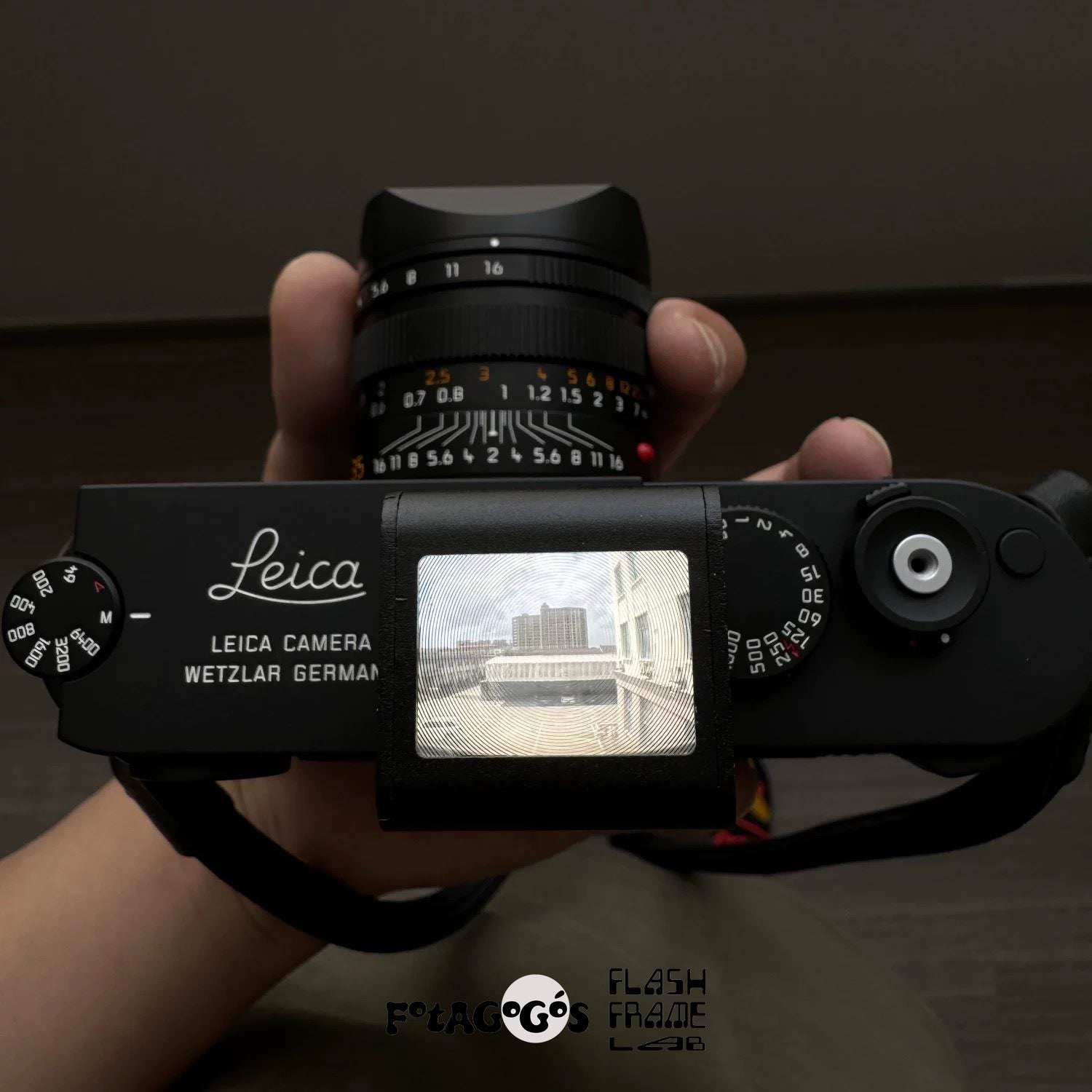 Fotagogos Introduces a Metal Waist-Level Viewfinder - Exibart Street