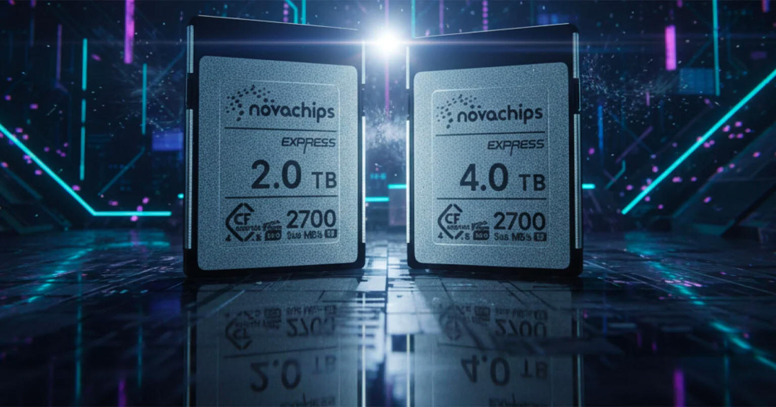 Novachips Teases VPG 800 CFexpress Cards Up to 4TB - Exibart Street