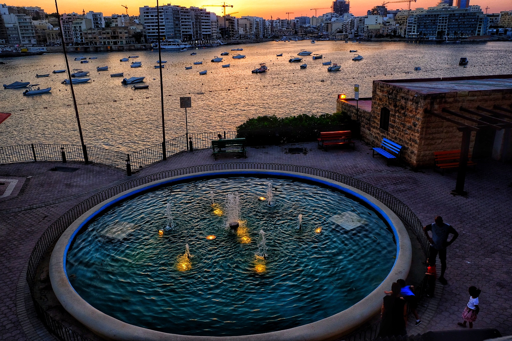 Sunset in Malta - Exibart Street