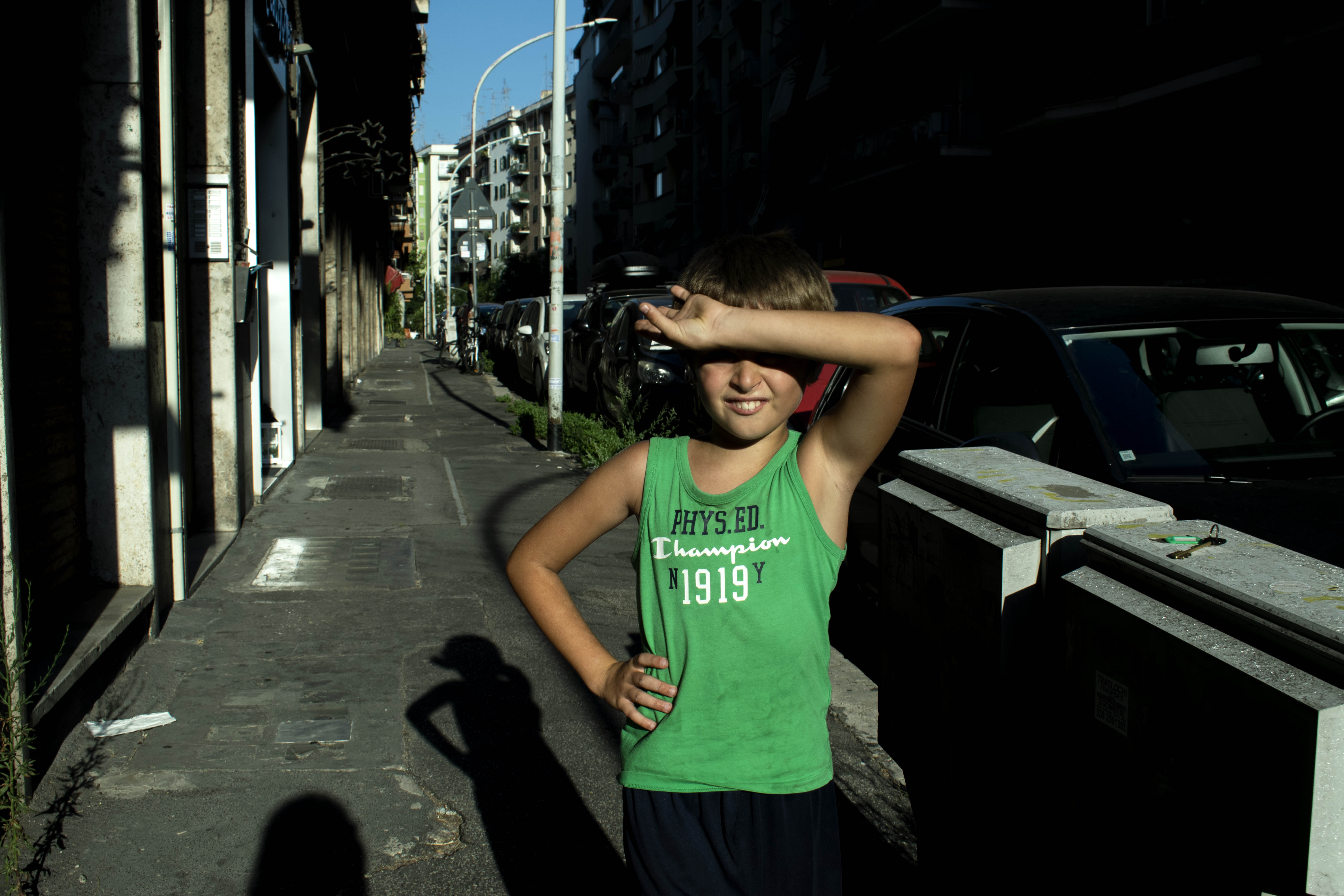 A man in the street - Exibart Street