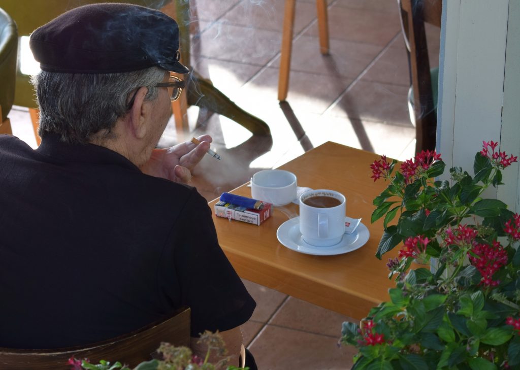 Morning pleasure for an old man - Exibart Street