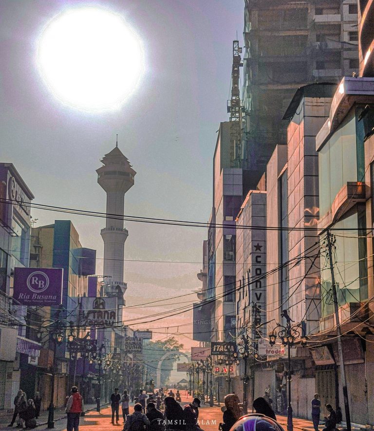 Town View of Cibadak, Bandung, Indonesia - Exibart Street