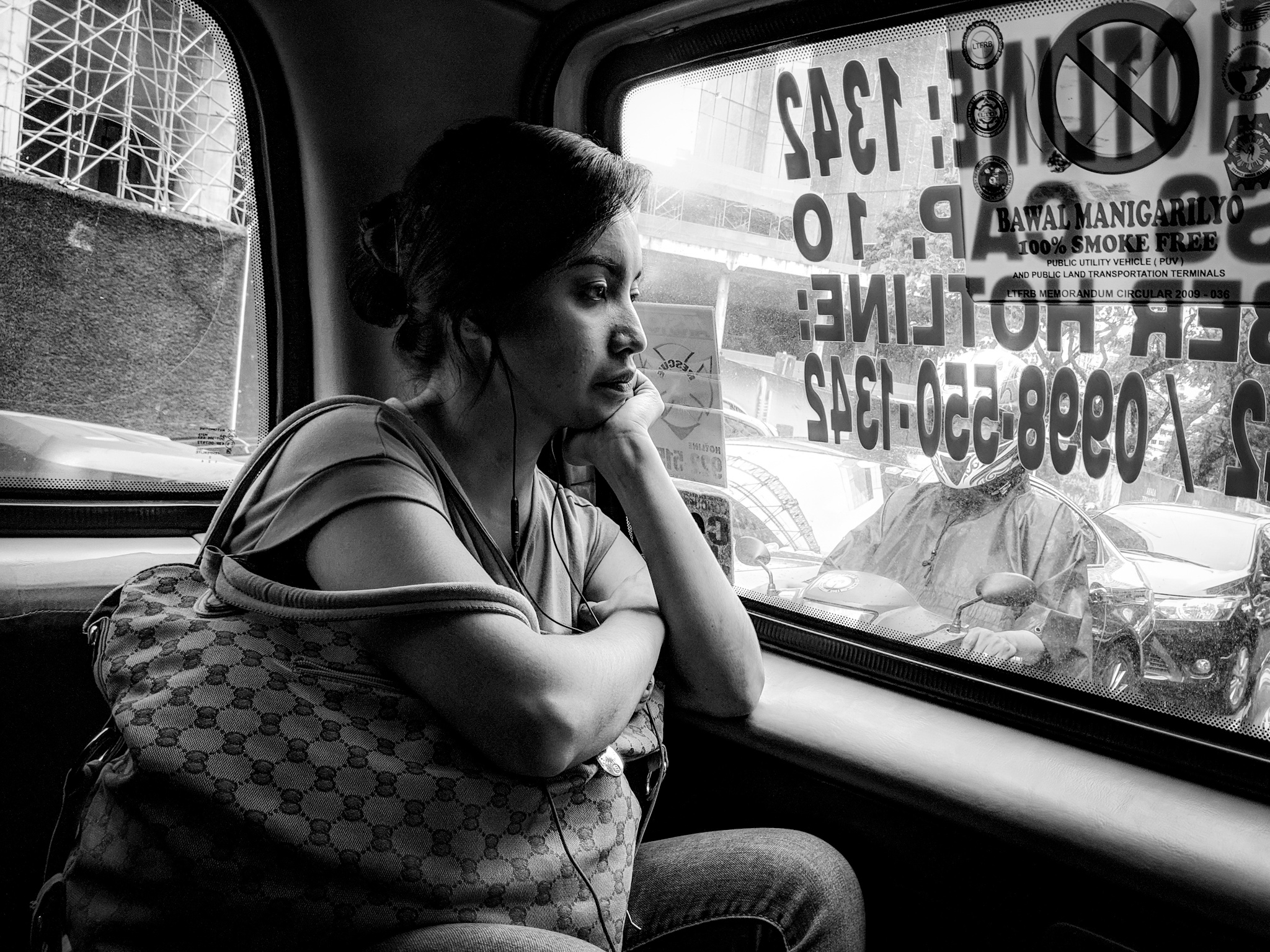Traffic jam mood. - Exibart Street