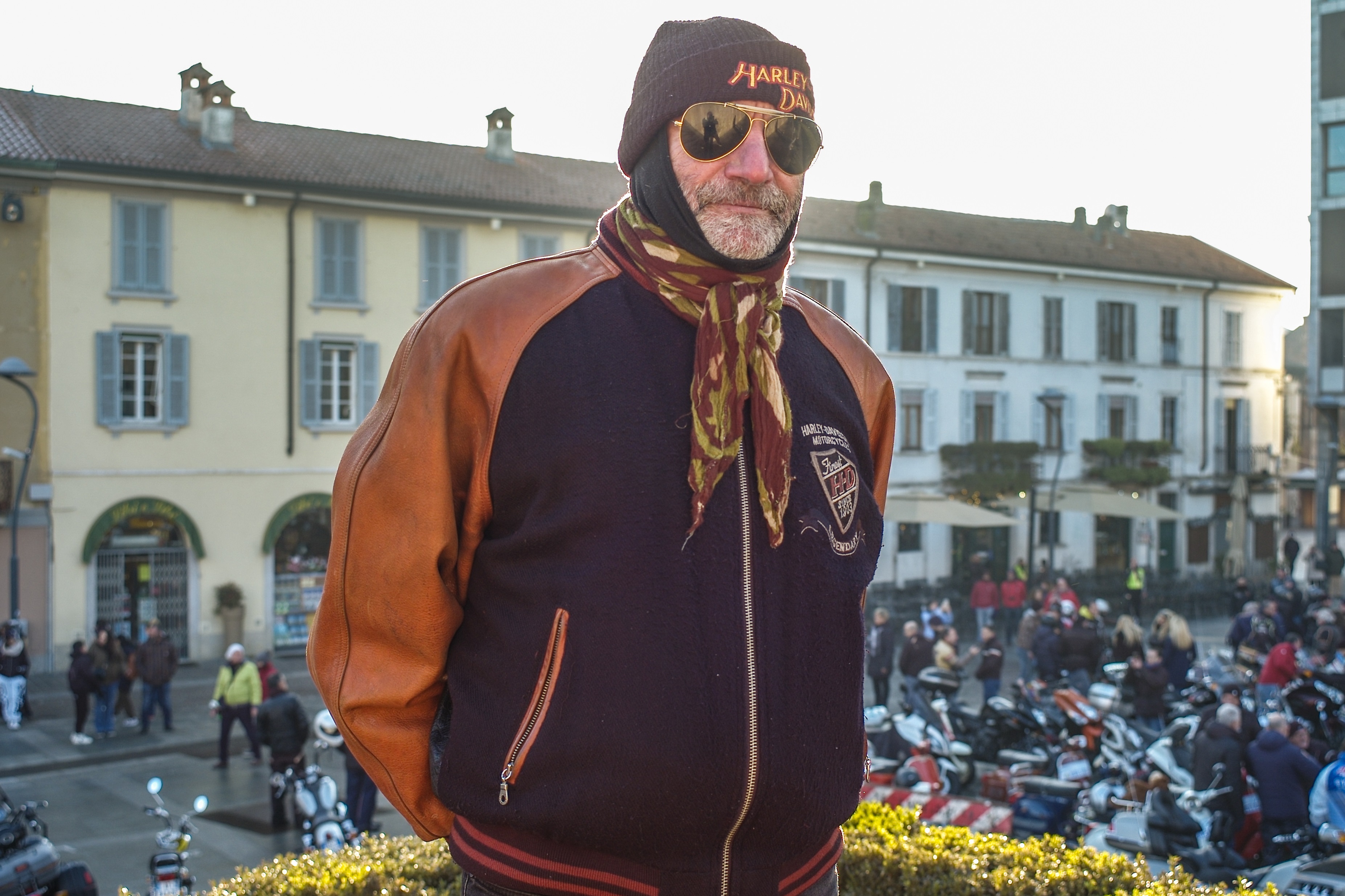 Il motociclista - Exibart Street