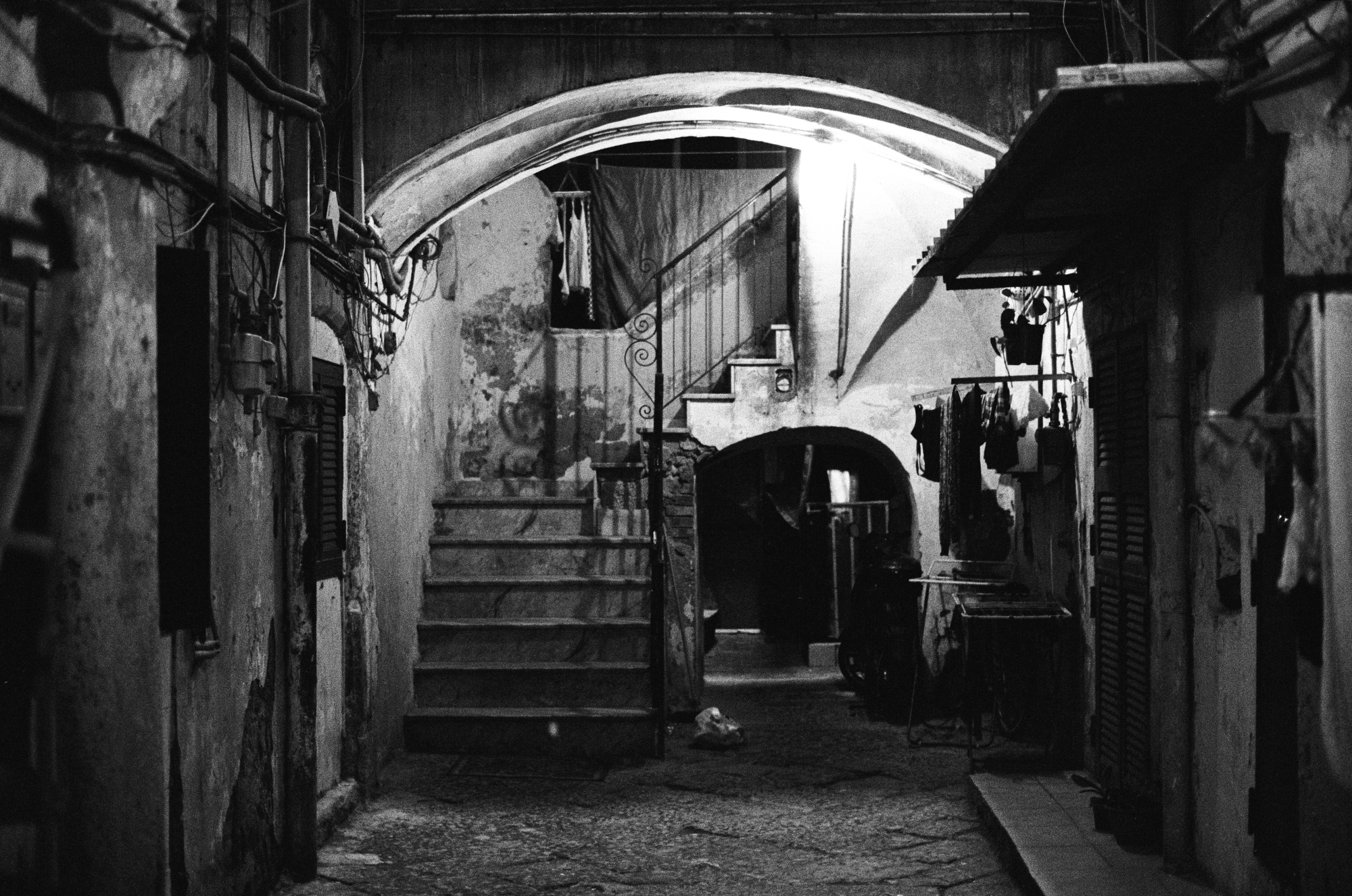 Domestic Scene in Naples. - Exibart Street