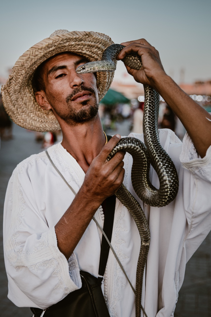 Snake handler - Exibart Street