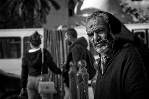 Man with Barnous - Exibart Street