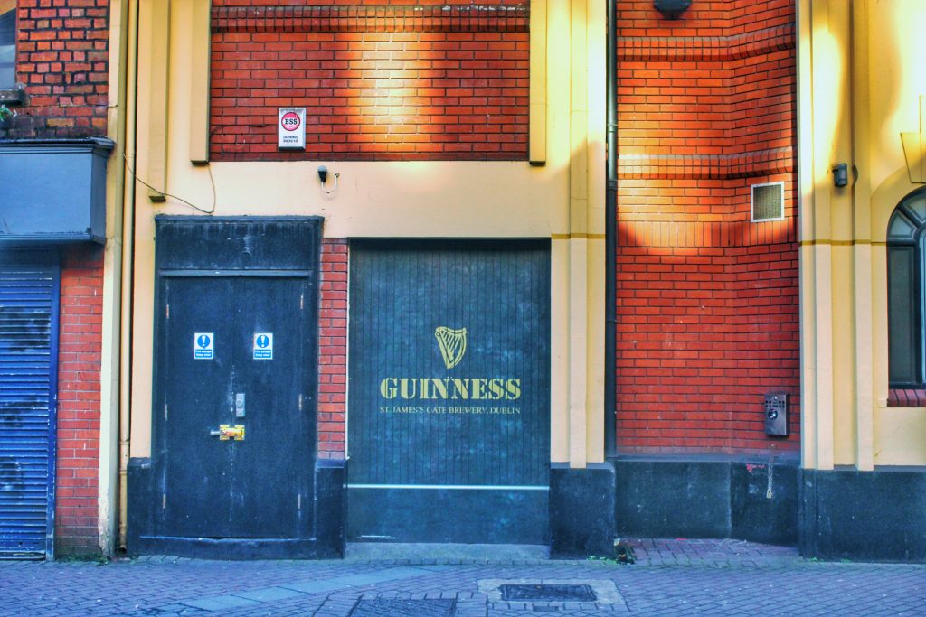 The Guinness Door - Exibart Street