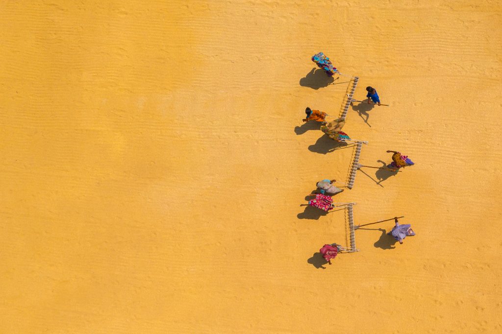 Paddy Drying - Exibart Street