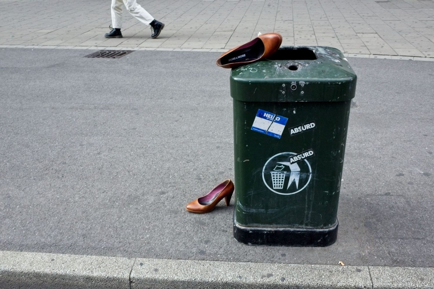 Discarded Shoes - Exibart Street