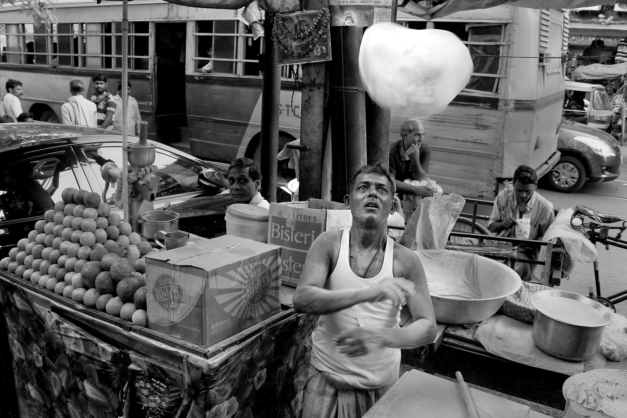 Street food making - Exibart Street